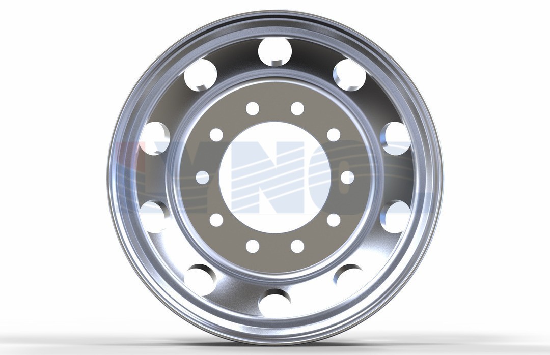 Lynol Truck Parts > Machine Finish Wheels > 2800-001 - Machine Finish Rim